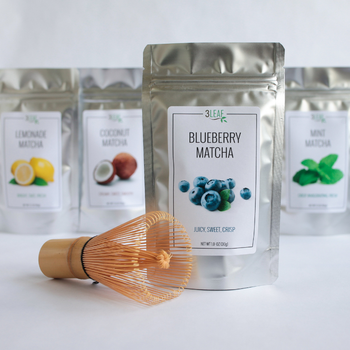 3 Leaf Tea - Flavored Japanese Matcha
