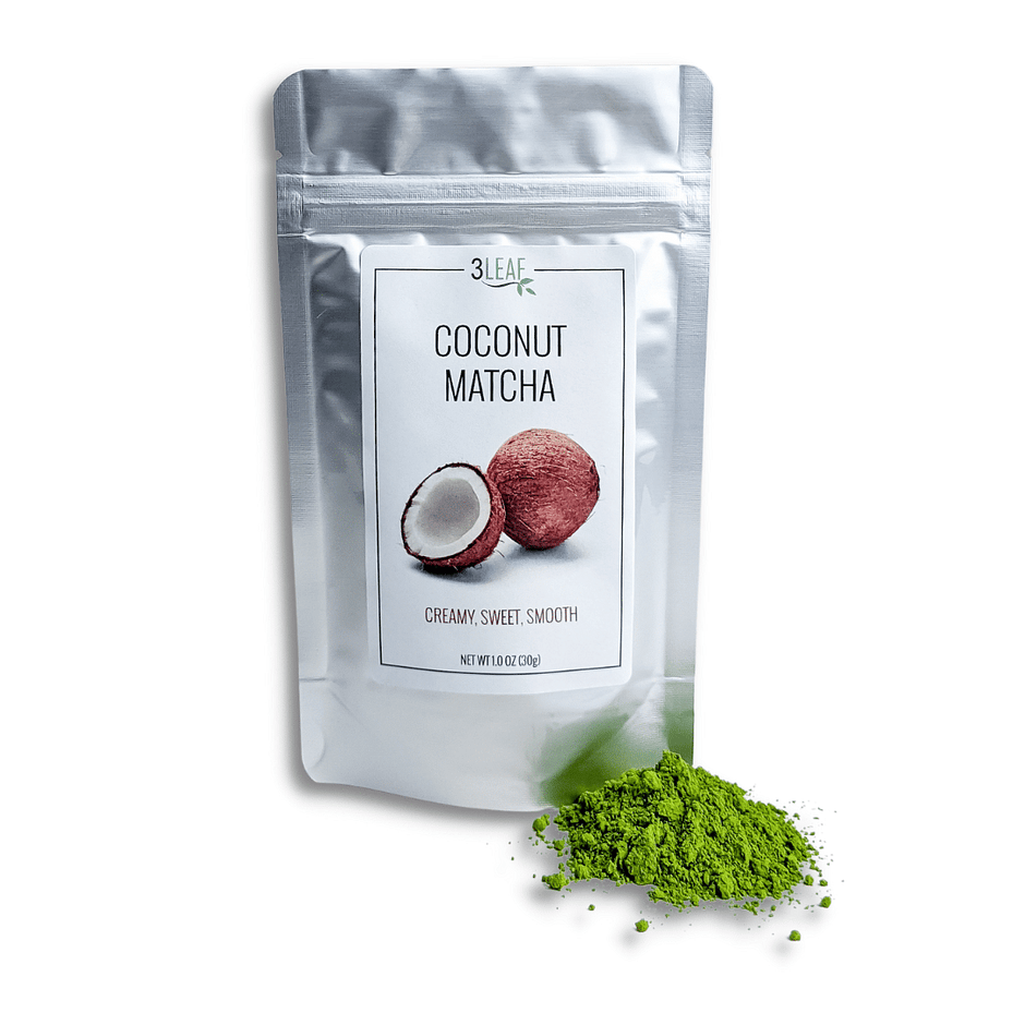 Coconut Matcha Green Tea - 3 Leaf Tea – 3 Leaf Tea