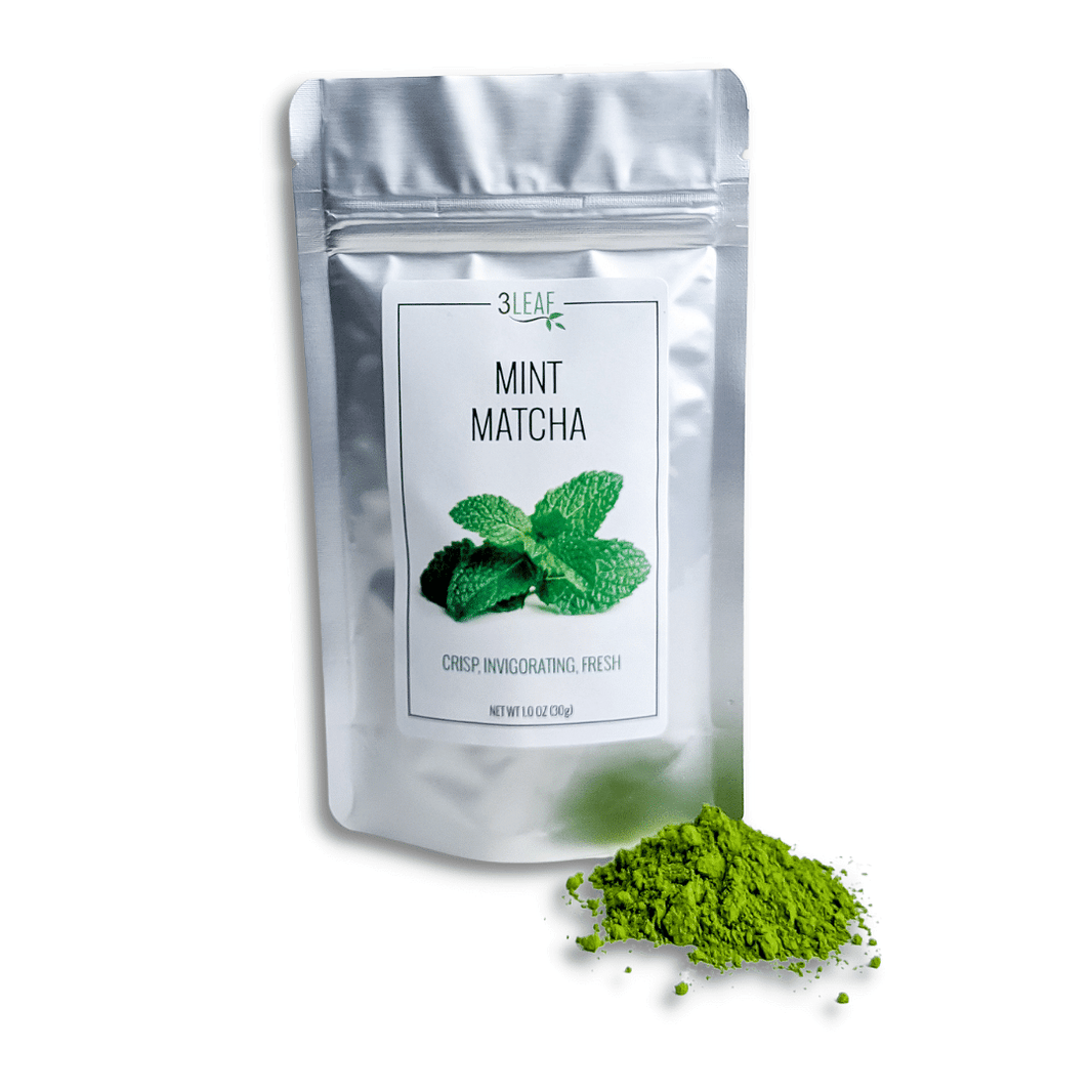 Mint Matcha Green Tea - 3 Leaf Tea – 3 Leaf Tea