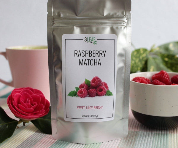 green tea raspberry